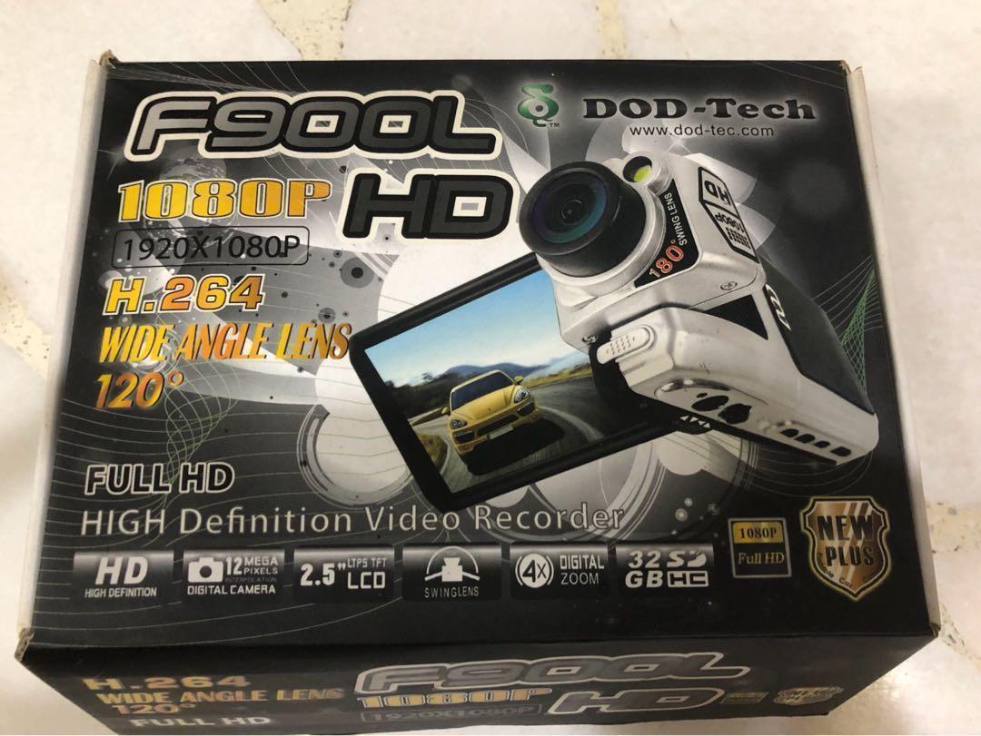 DOD Dream of Digi-Tech F900L Full HD DVR driving recorder camera ...
