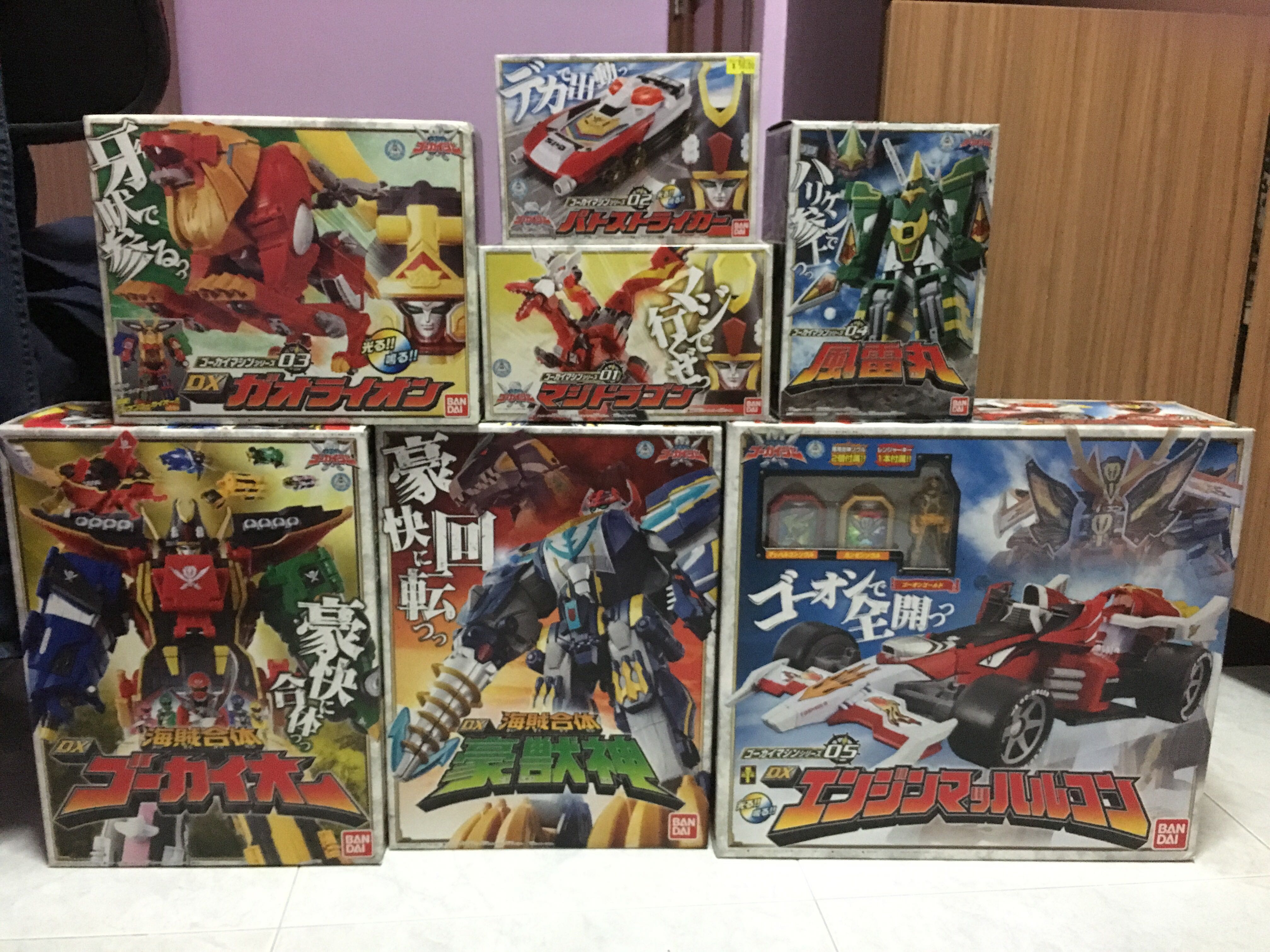 Dx Gokaiger Mecha Set, Hobbies & Toys, Toys & Games on Carousell