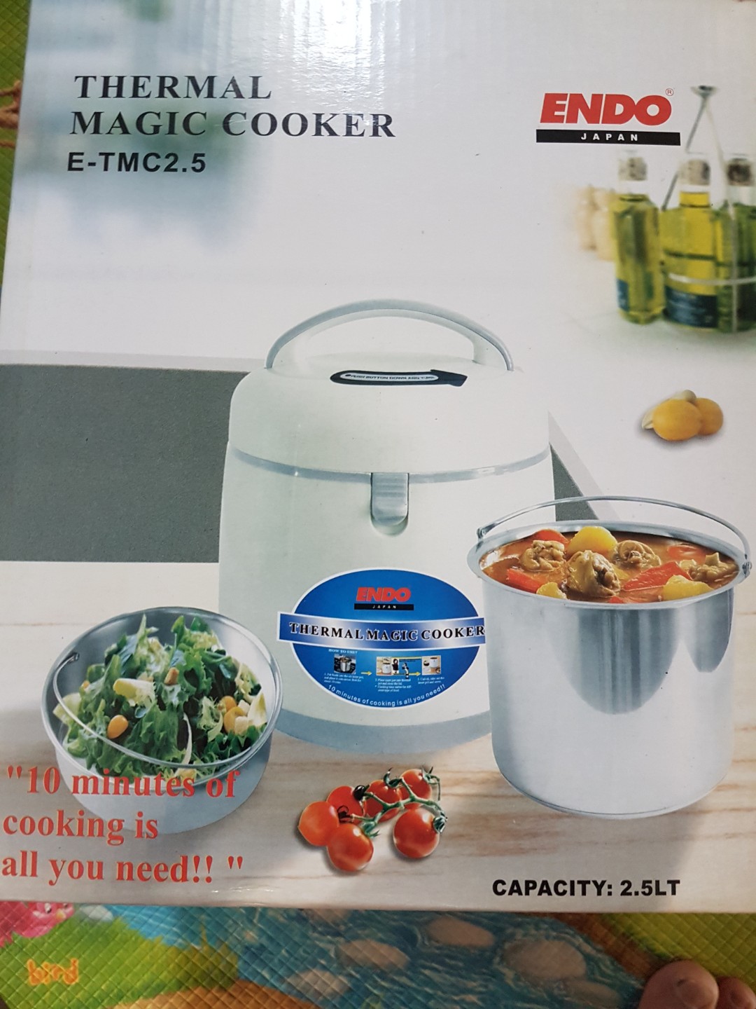Endo Thermal Pot, Home Appliances, Kitchenware on Carousell