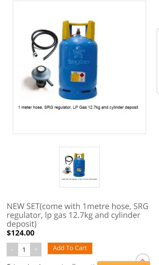 GAS STOVE FULL SET, TV & Home Appliances, Kitchen Appliances, BBQ ...