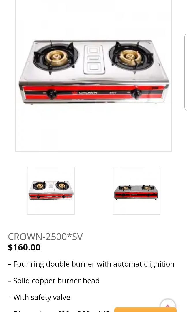 GAS STOVE FULL SET, TV & Home Appliances, Kitchen Appliances, BBQ ...