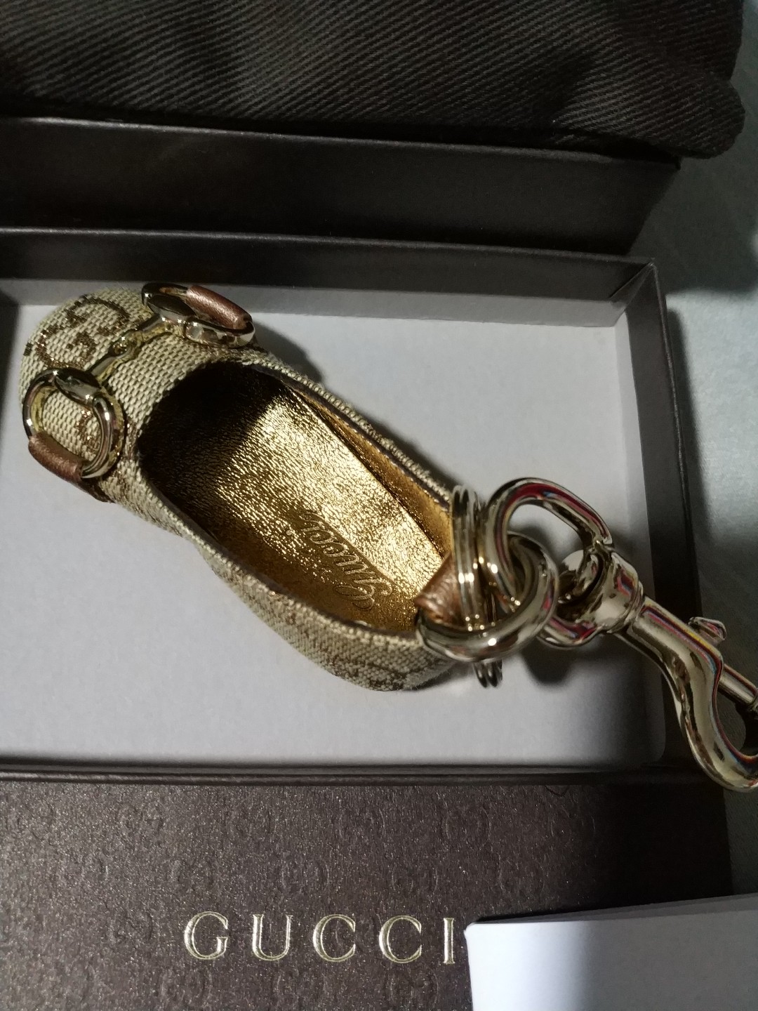 Gucci keychain, Luxury, Accessories on Carousell