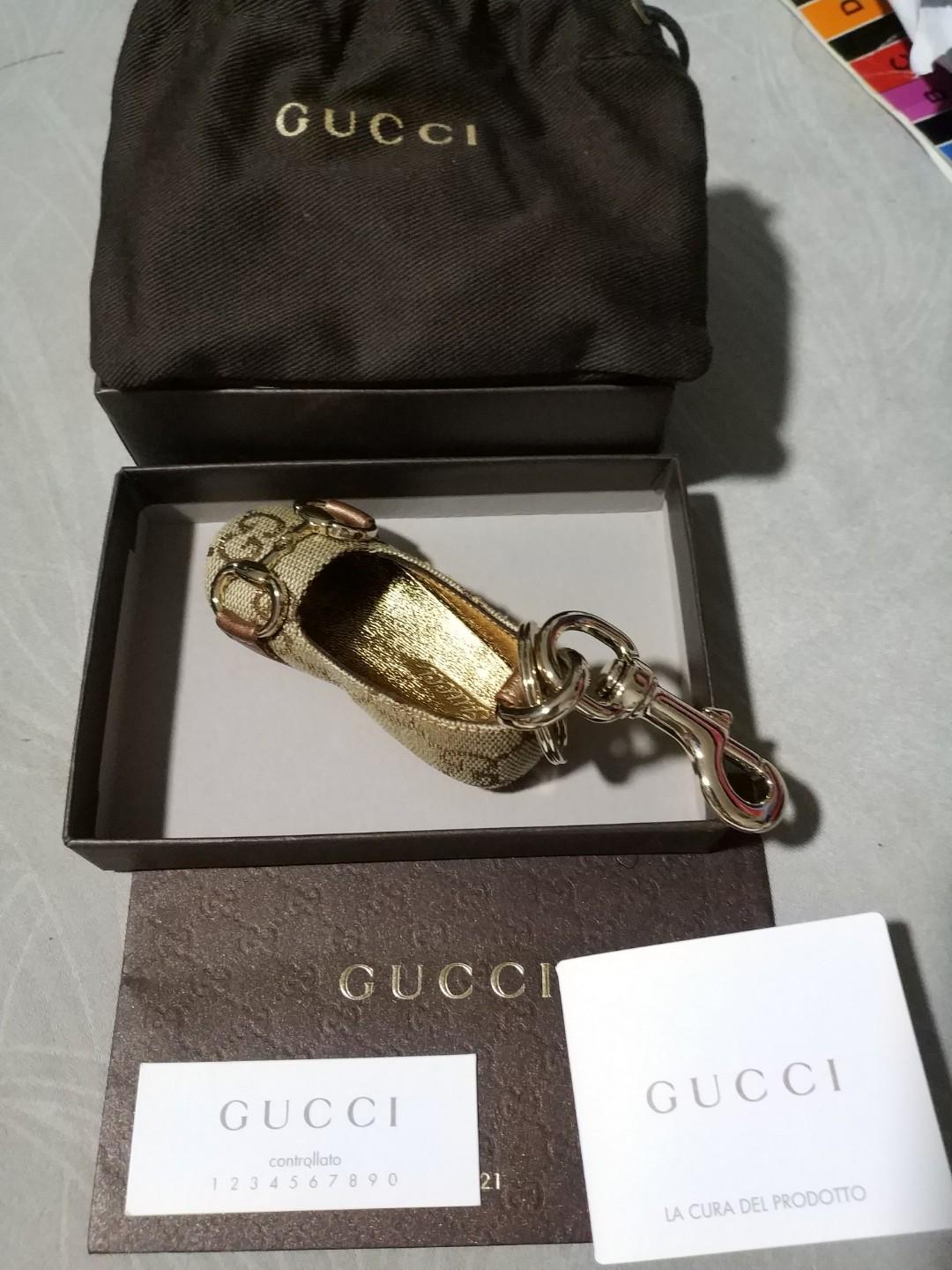 Gucci keychain, Luxury, Accessories on Carousell