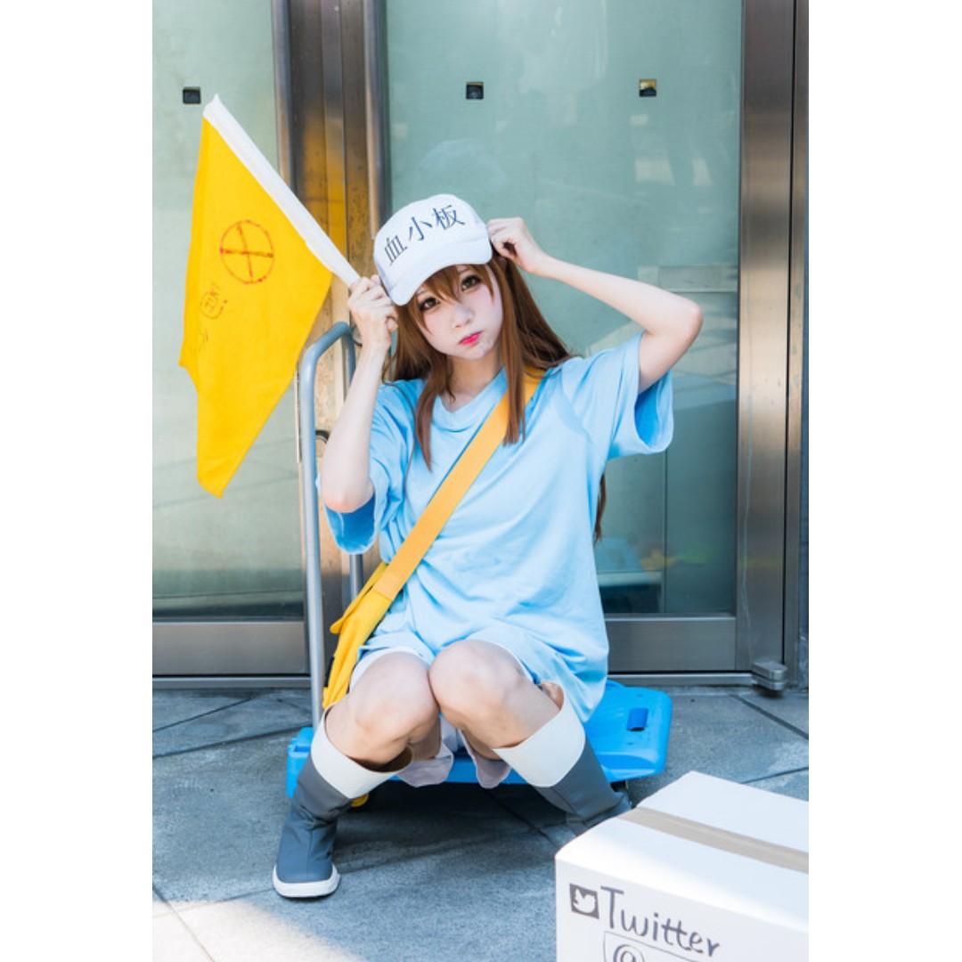 Hataraku Saibou/Cells At Work! Platelet Cosplay Full Set, Hobbies ...