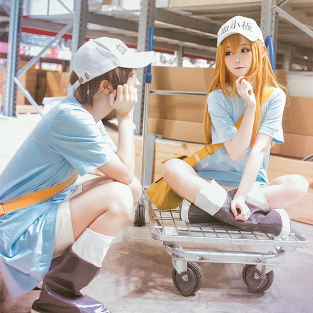 Hataraku Saibou/Cells At Work! Platelet Cosplay Full Set, Hobbies ...