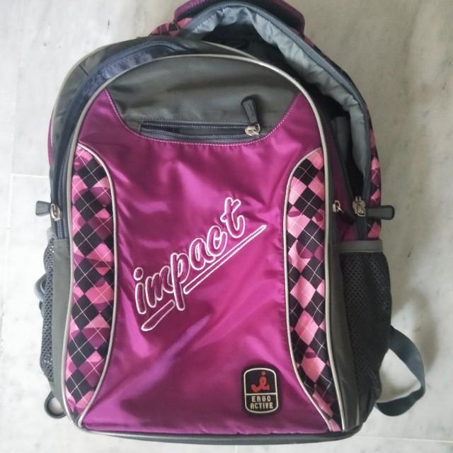 Impact school bag, Babies & Kids, Going Out, Diaper Bags & Wetbags on ...