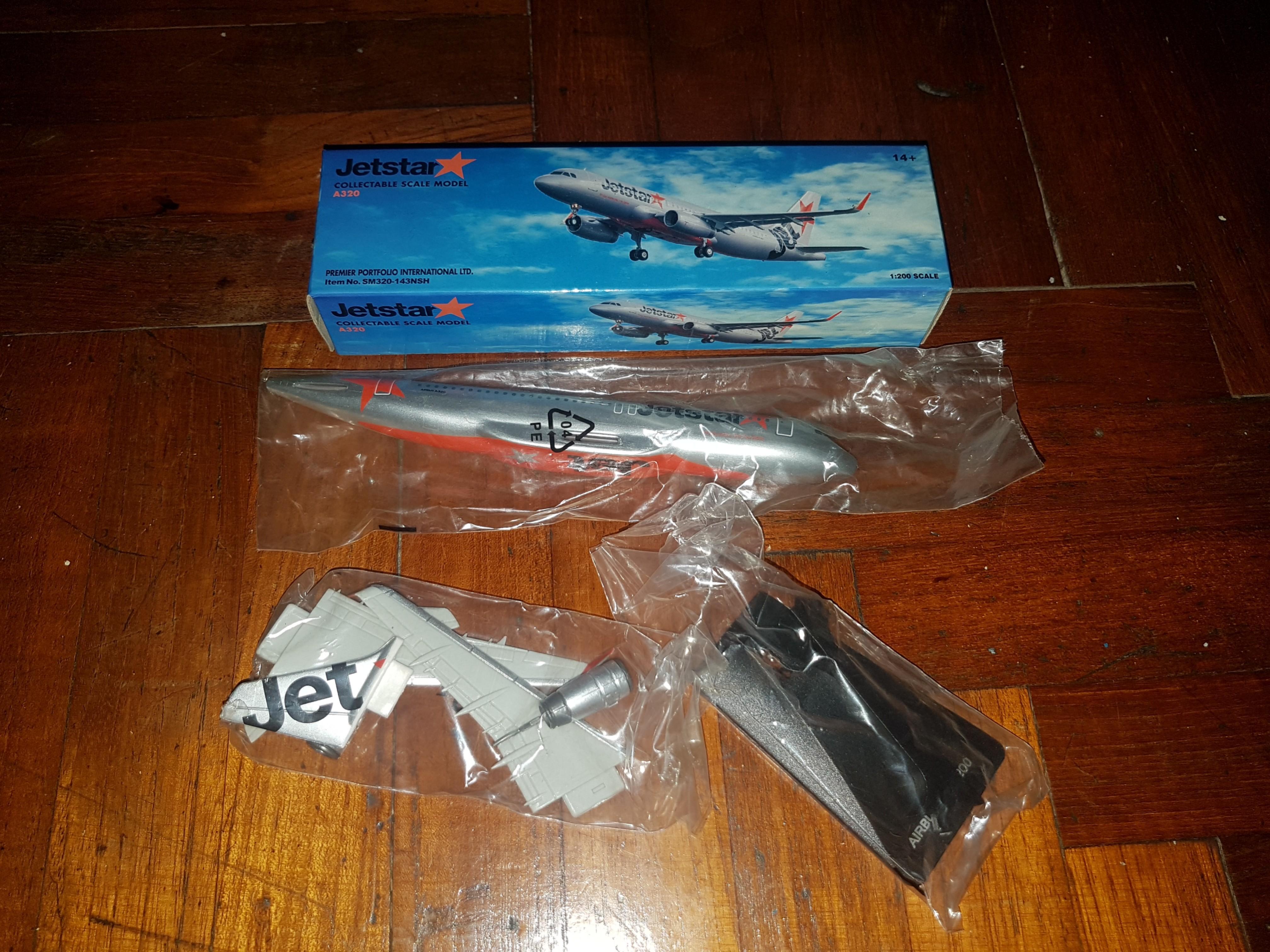 Jetstar A320 1:200, Hobbies & Toys, Toys & Games on Carousell