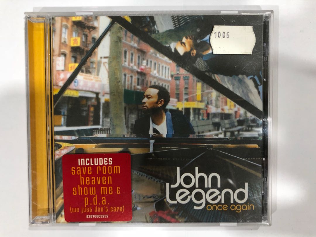 John Legend: Once Again Music CD Album, Hobbies & Toys, Music & Media, CDs & DVDs on Carousell