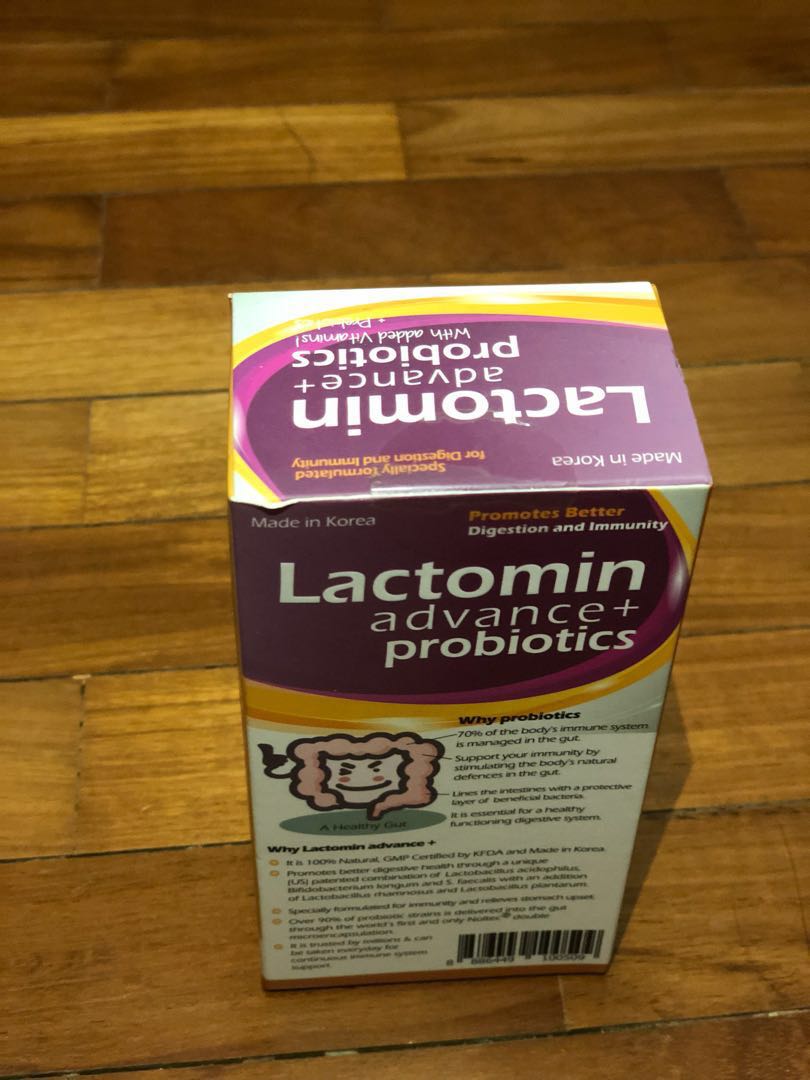 Lactomin Probiotics, Health & Nutrition, Health Supplements, Vitamins ...