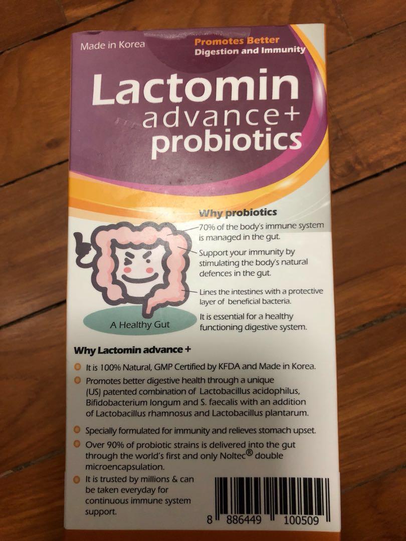 Lactomin Probiotics, Health & Nutrition, Health Supplements, Vitamins ...