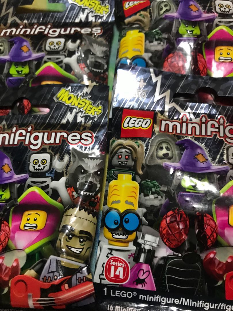 Lego 5 packets of Minifigure Series 14, Hobbies & Toys, Toys & Games on ...