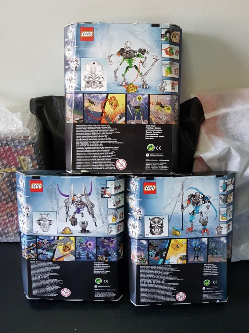 Lego Bionicle 70791 + 70792 + 70793 Combining Sets NEW, Hobbies & Toys ...