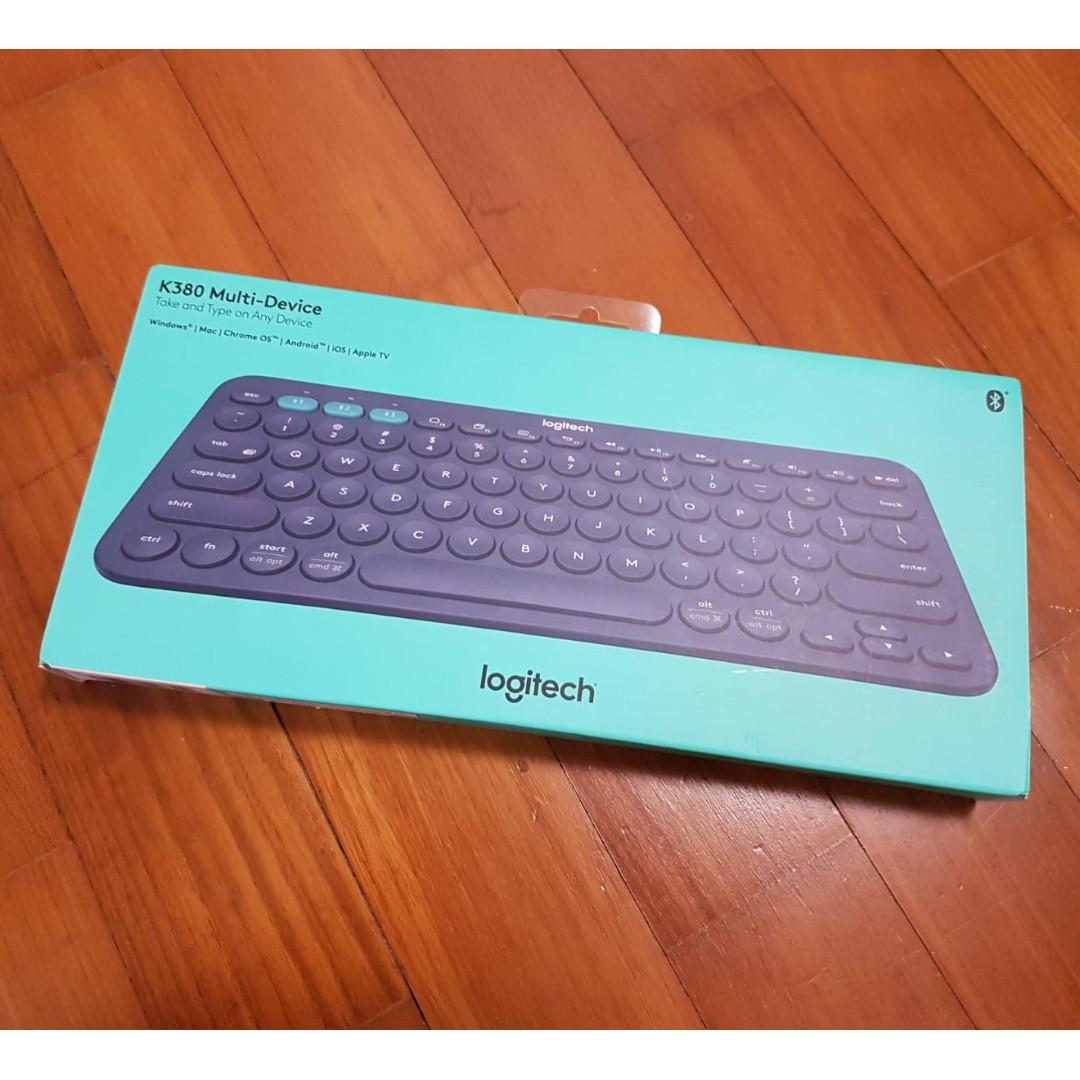 Logitech Wireless Keyboard Computers Tech Parts Accessories Computer Keyboard On Carousell