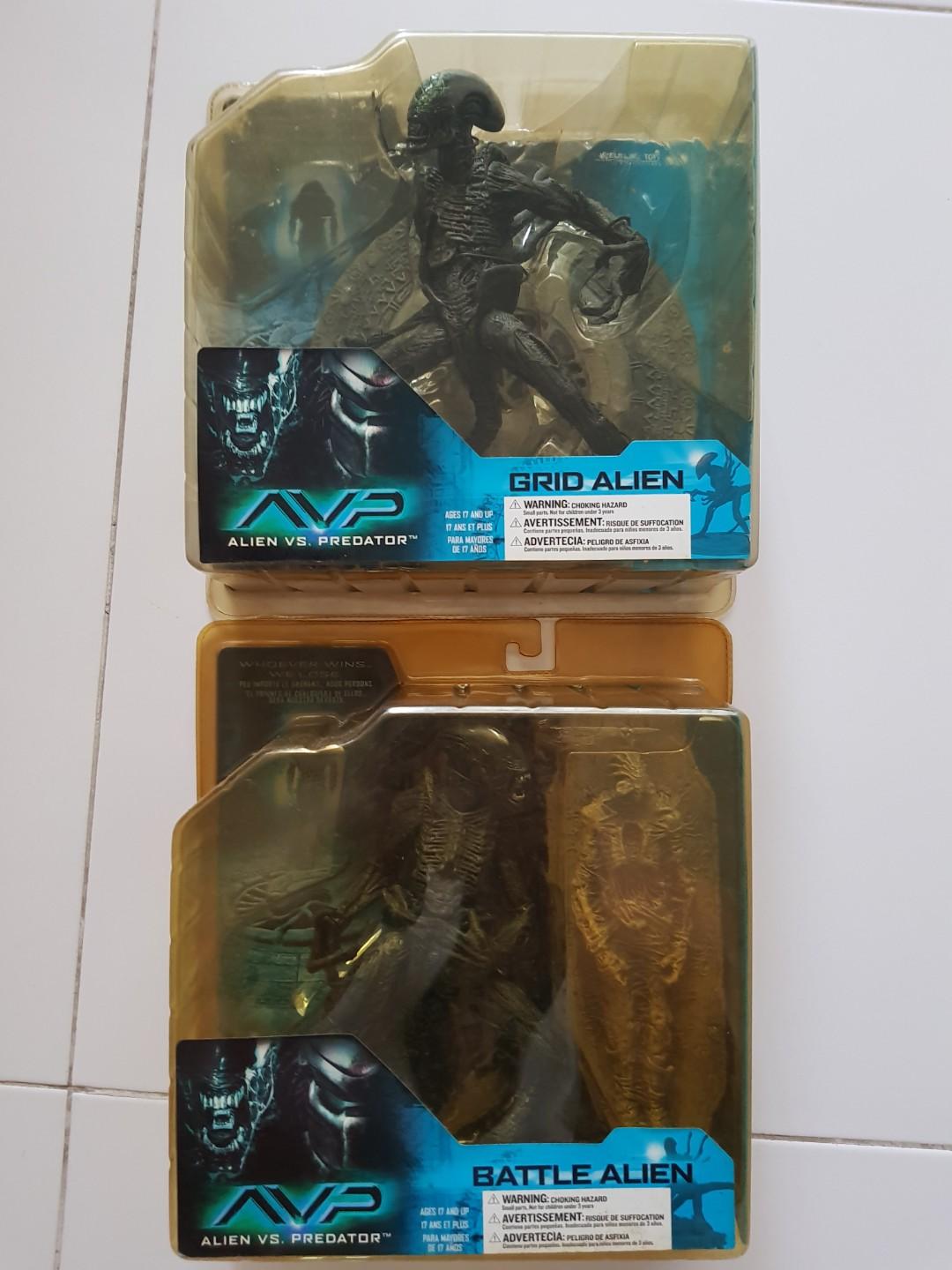 Mcfarlane Alien vs Predator AVP complete set of 5, Hobbies & Toys, Toys ...