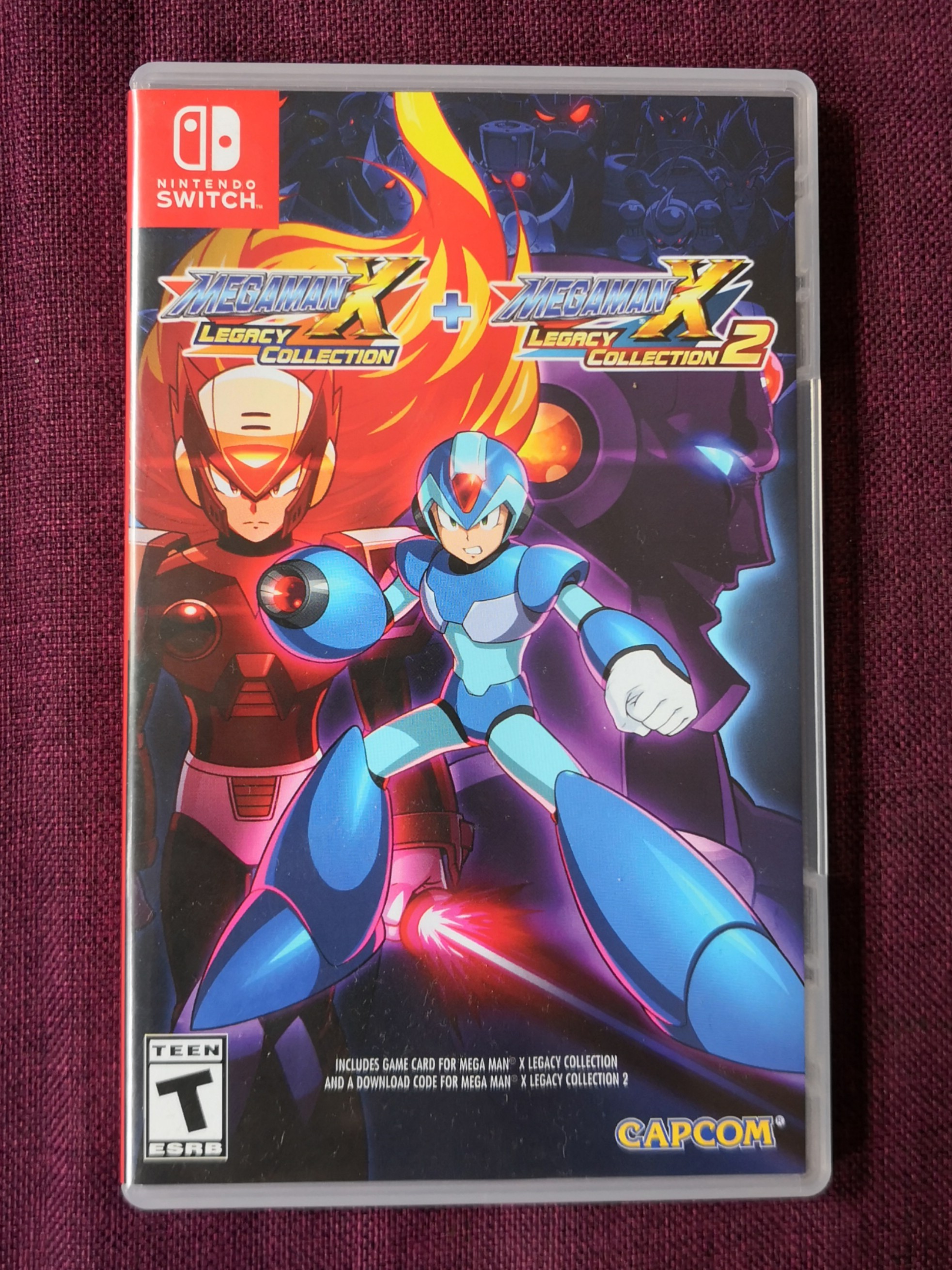 Megaman X Legacy Collection 1 & 2 Nintendo Switch, Toys & Games, Video ...