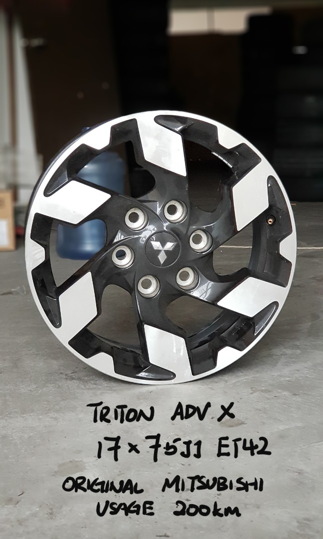 Original Mitsubishi Triton Adv x rim, Auto Accessories on Carousell