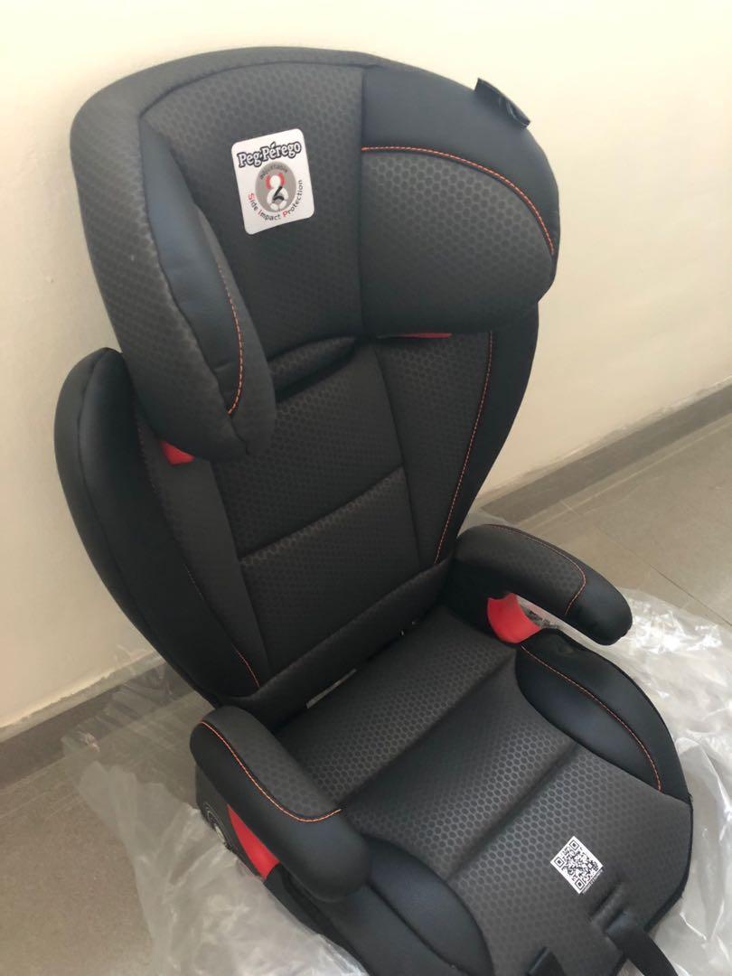 PegPerego 2-3 Surefix Car Booster Seat Peg Perego, Babies & Kids, Going ...