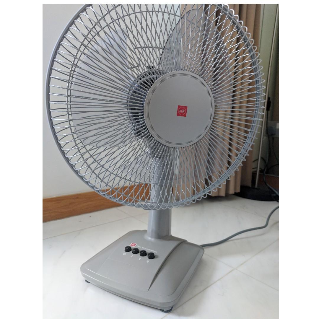 PERFECT CONDITION KDK Standing Desk Fan A30AS, Furniture & Home Living ...