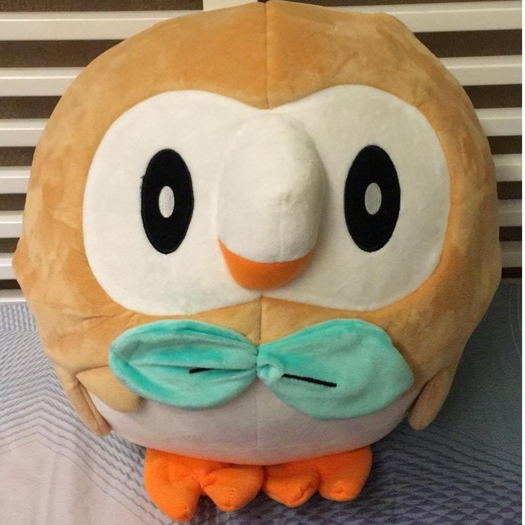 Pokemon Plush - Rowlet (JUMBO SIZE), Hobbies & Toys, Toys & Games on ...