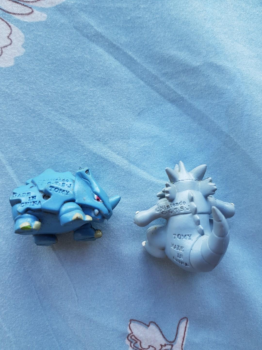 Pokemon Tomy Rhyhorn and Rhydon set, Hobbies & Toys, Toys & Games on ...