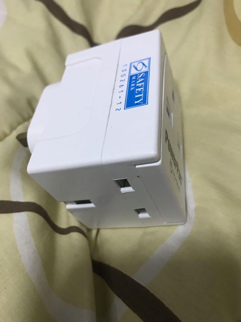 Powerpac 2 pin direct, TV & Home Appliances, Electrical, Adaptors ...