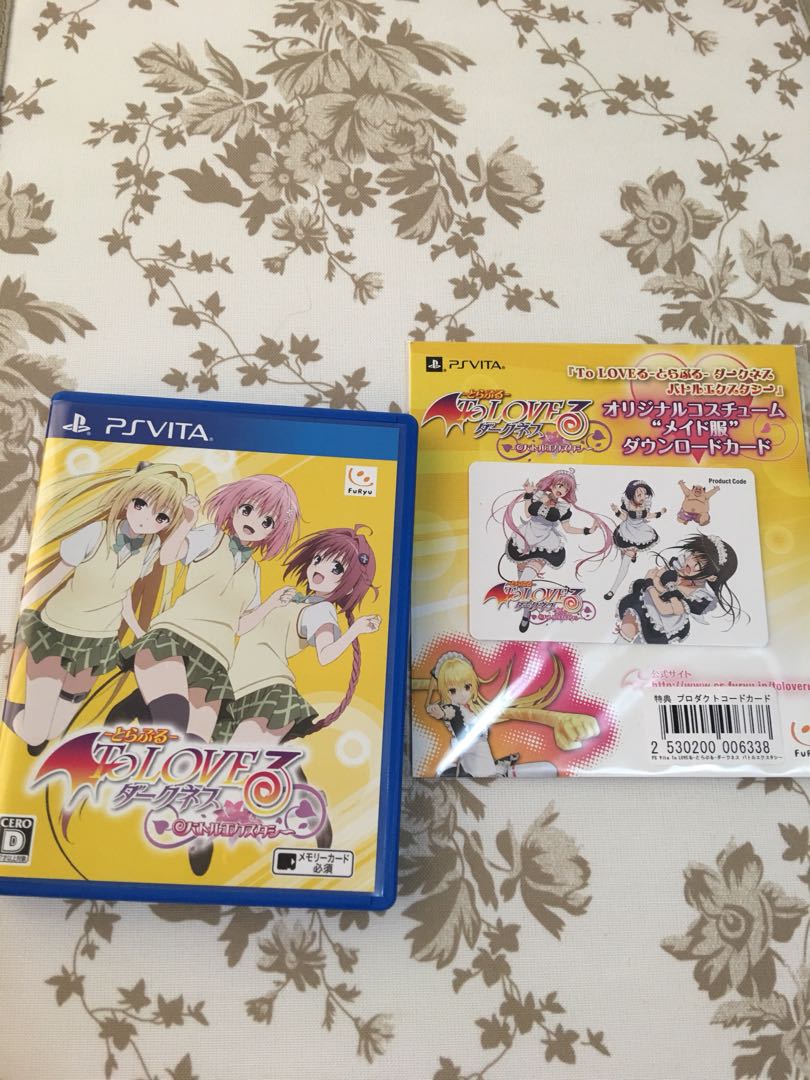 Ps Vita To Love Ru, Video Gaming, Video Game Consoles, PlayStation on Carousell