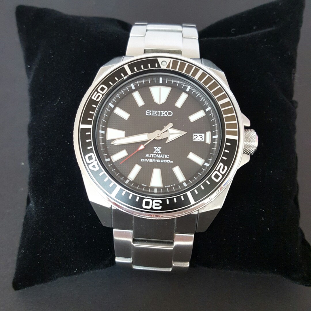 Seiko Prospex Samurai Watch Full Set 4R35, Men's Fashion, Watches ...