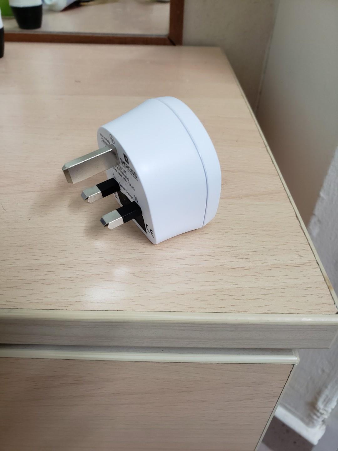 Skross World to Singapore Adaptor(changeable fuse), Computers & Tech ...