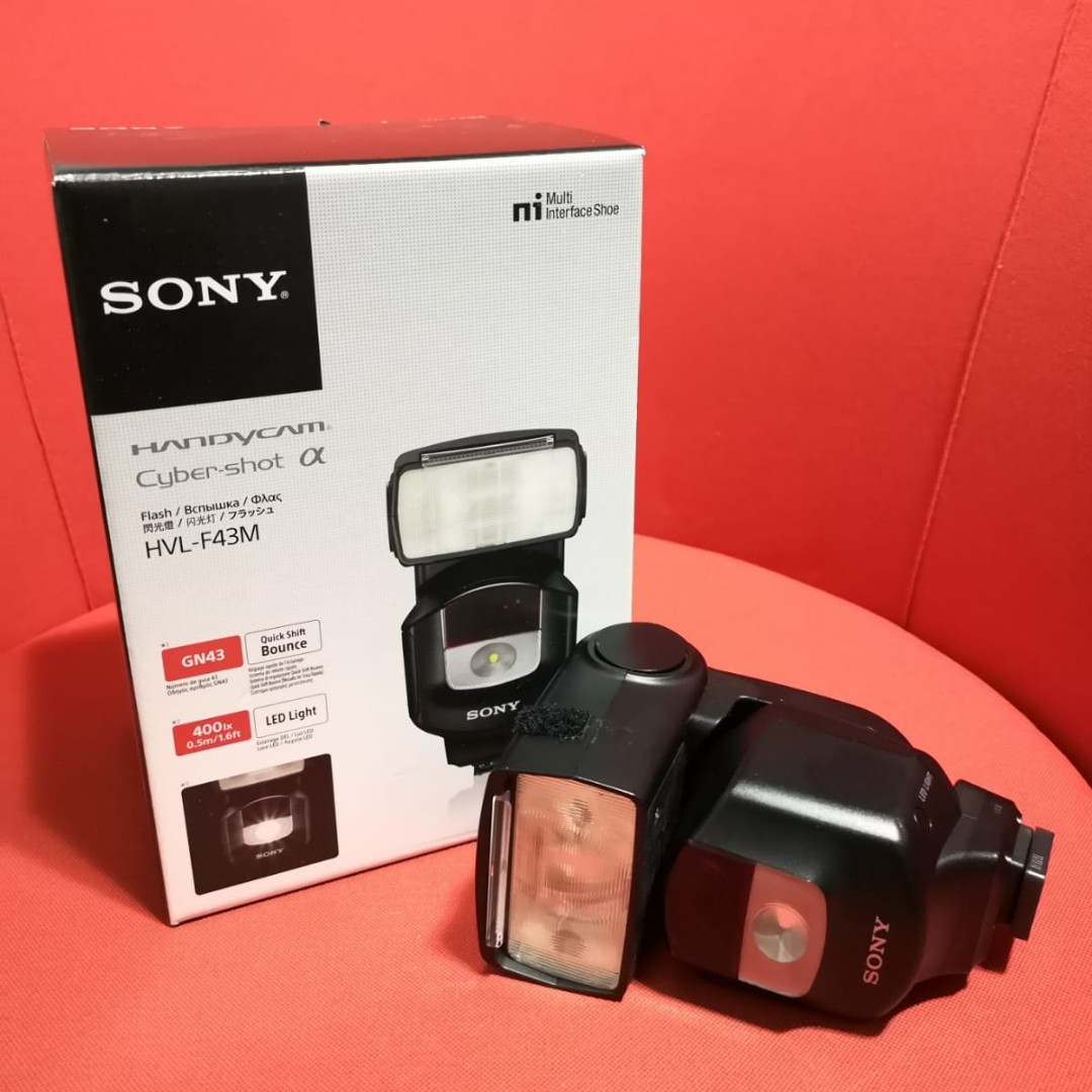 Sony HVL-43M Flash / Speedlight, Photography, Photography Accessories ...