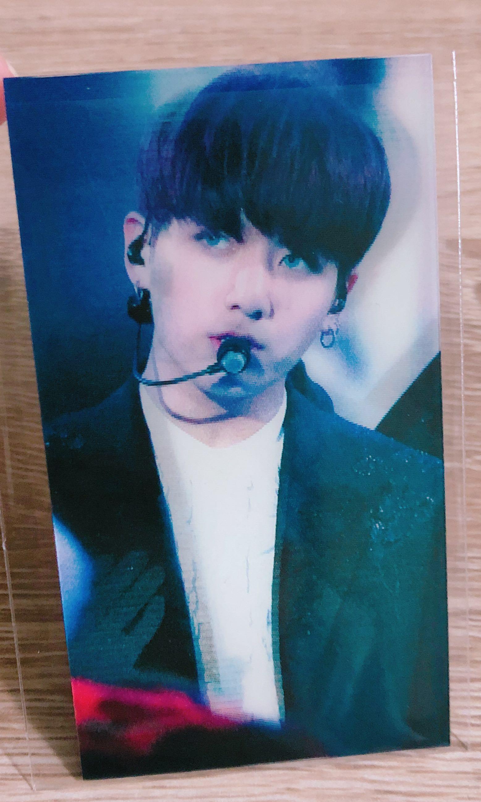 TaeKook Lenticular card, EMW, Hologram stickers, Post Cards, Hobbies ...