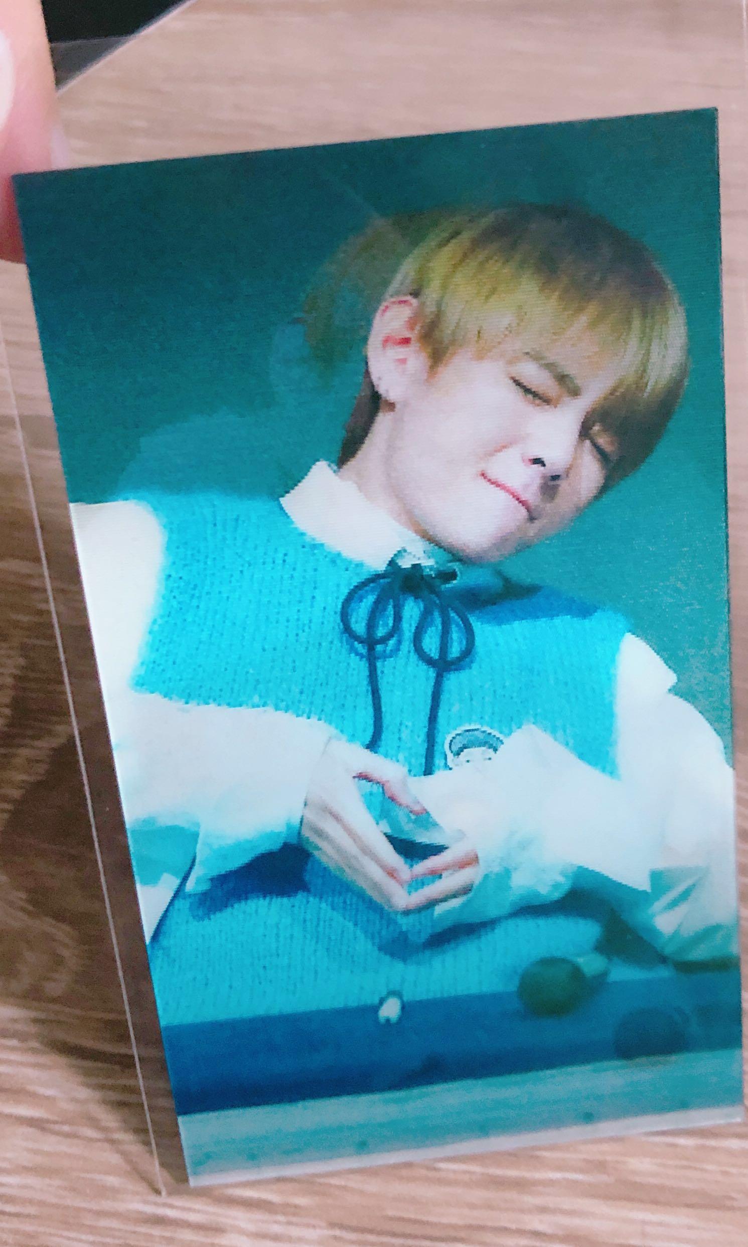 TaeKook Lenticular card, EMW, Hologram stickers, Post Cards, Hobbies ...