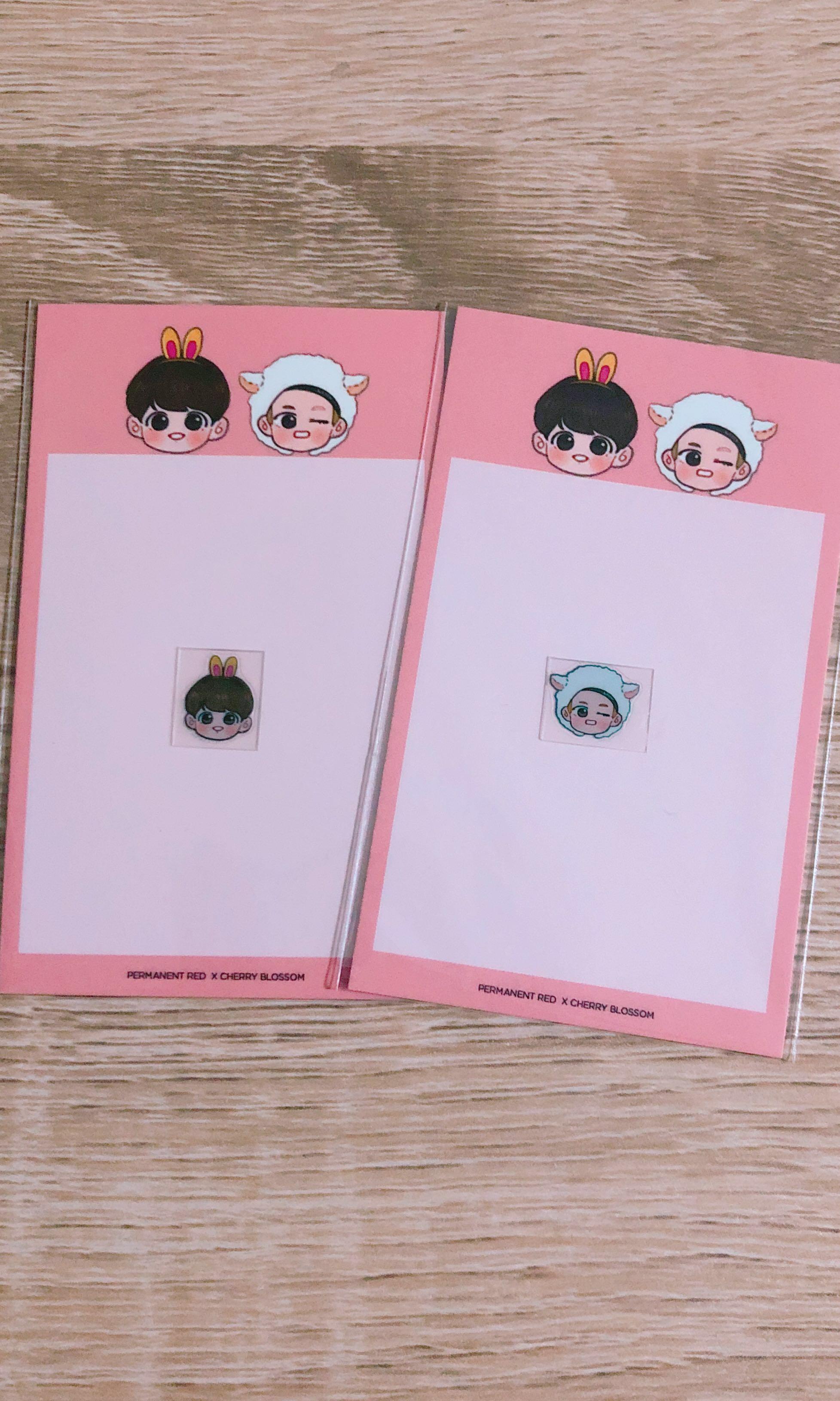 TaeKook Lenticular card, EMW, Hologram stickers, Post Cards, Hobbies ...