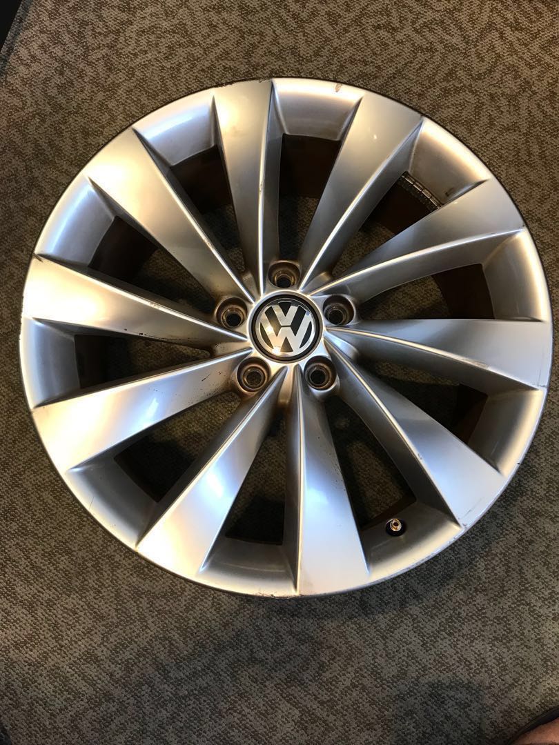 VW Volkswagen Scirocco Original 18” Rims, Car Accessories, Tyres & Rims ...