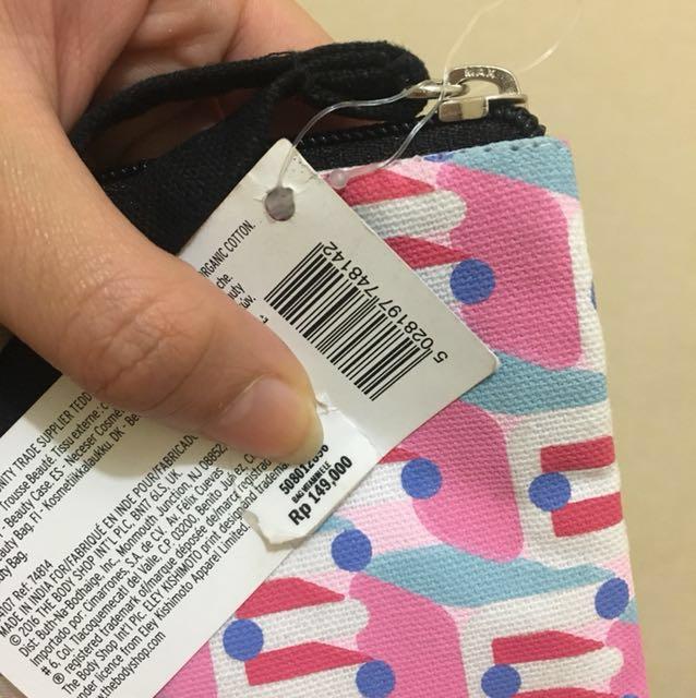 (LIMITED EDITION) The Body Shop Pouch by Eley Kishimoto, Serba Serbi di ...