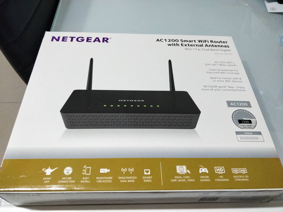 AC1200 Smart Wireless Router with external antennas, Computers & Tech ...