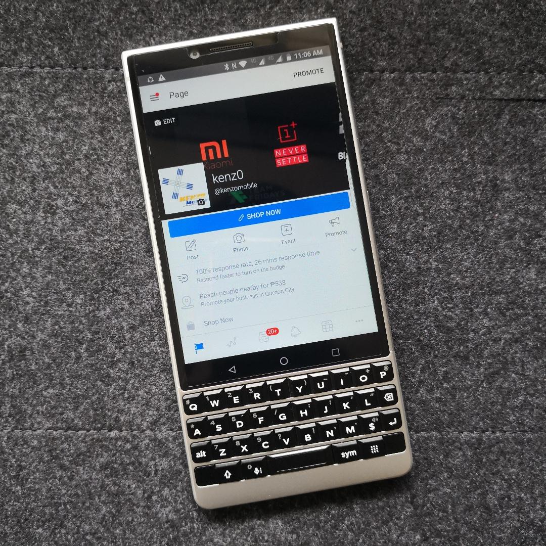 Blackberry Key2 Silver (dual), Mobile Phones & Gadgets, Mobile Phones ...