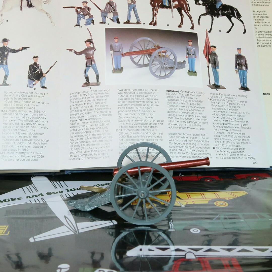 Britains American Civil War Field Gun, Hobbies & Toys, Memorabilia & Collectibles, Vintage ...