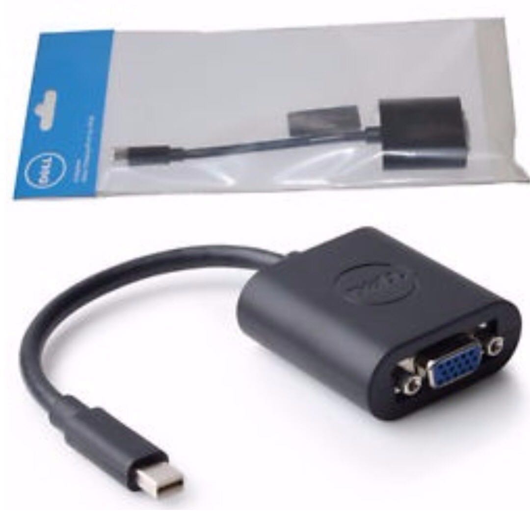 Dell Adapter - Mini DisplayPort to VGA, Computers & Tech, Parts ...