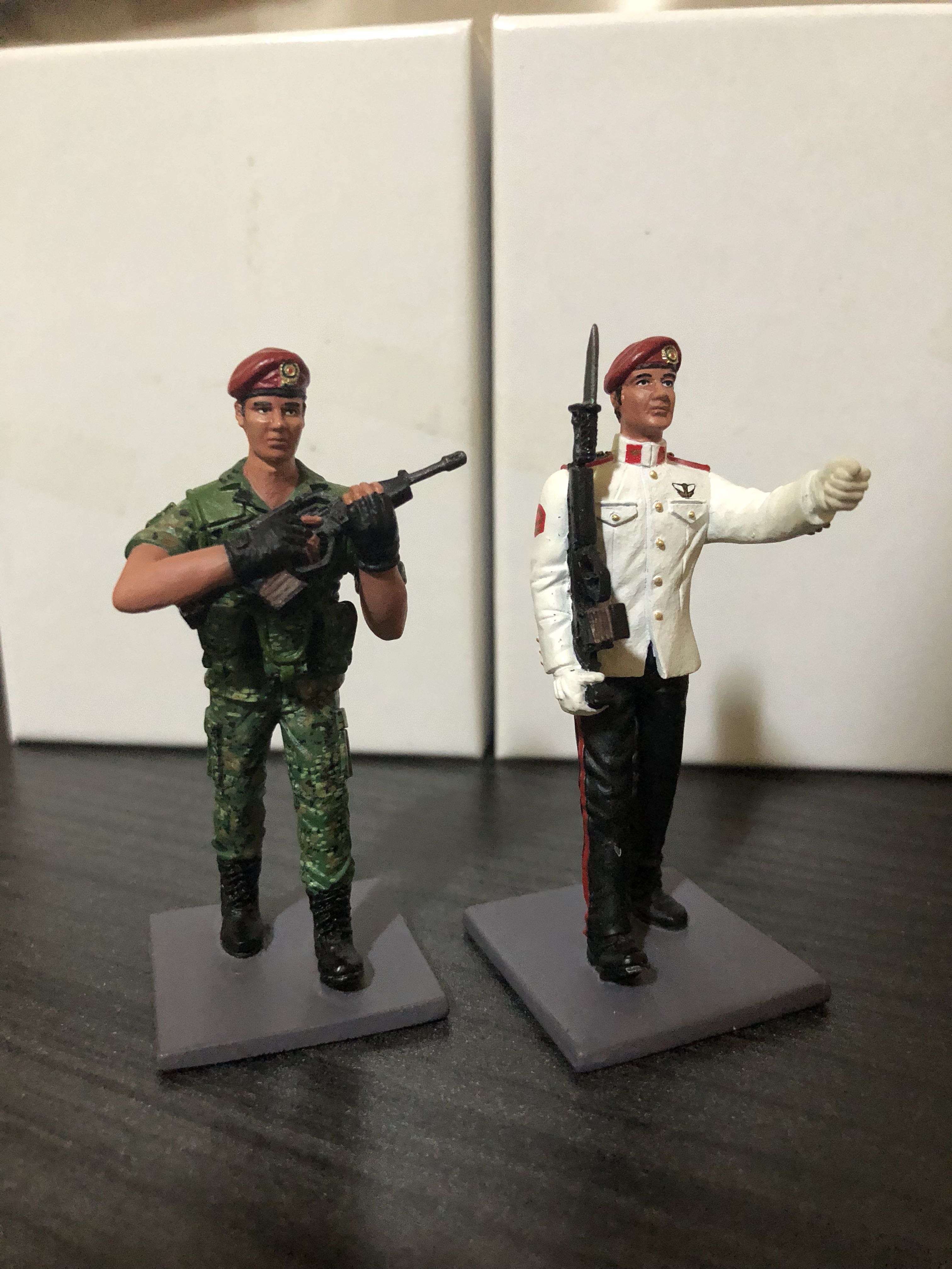 Diecast Commando Marching Figure, Hobbies & Toys, Toys & Games on Carousell