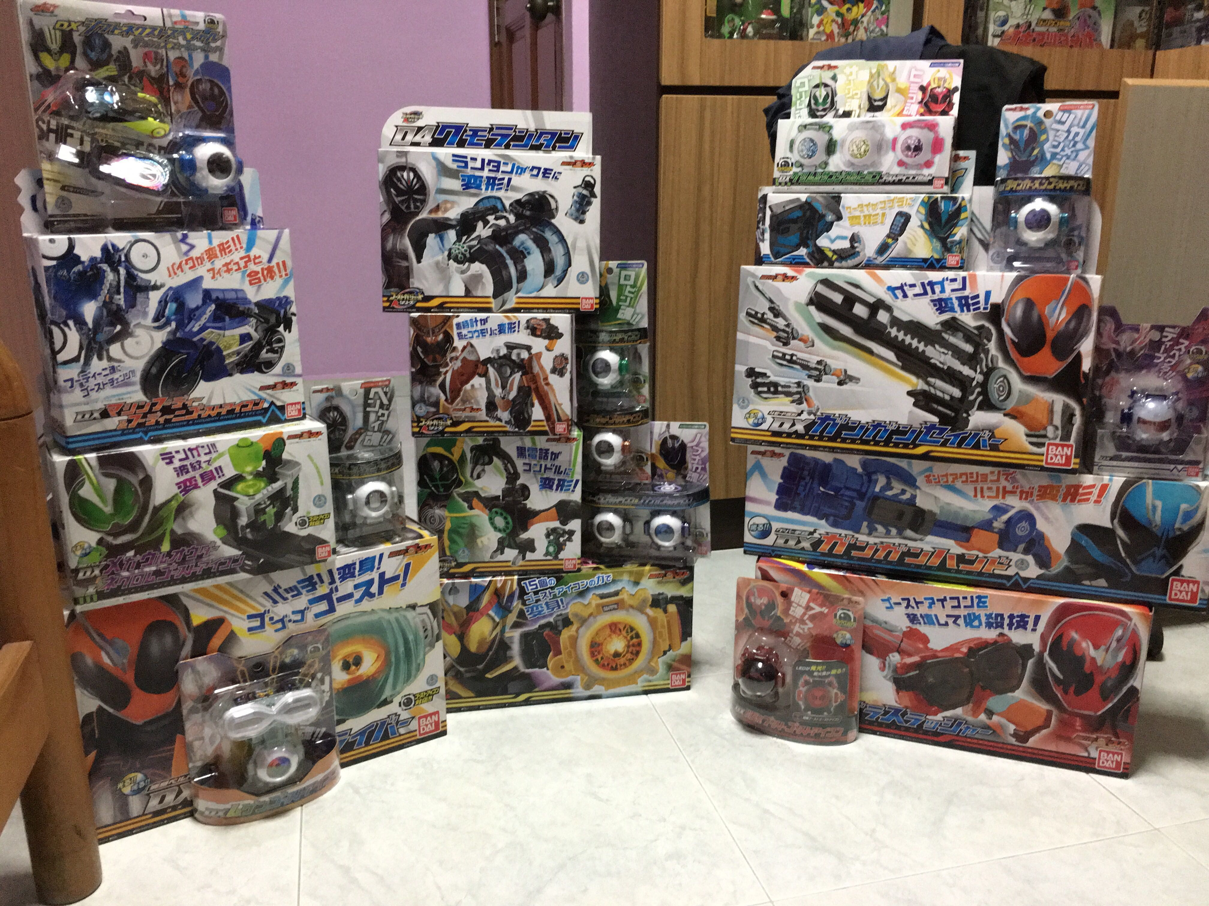 Dx Kamen Rider Ghost Set, Toys & Games, Bricks & Figurines on Carousell