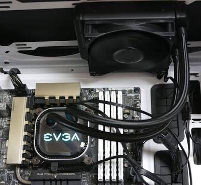EVGA All in one AiO liquid cpu cooler CLC120, Computers & Tech, Parts ...