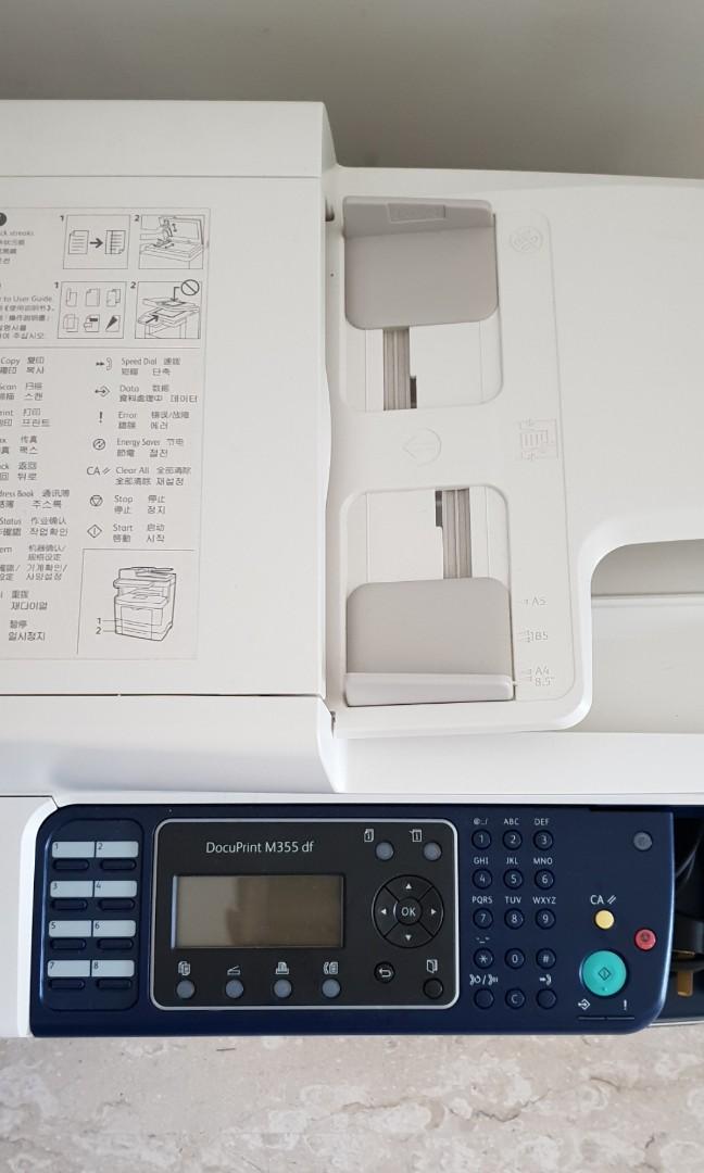Fuji Xerox Printer M355 df, Computers & Tech, Printers, Scanners ...
