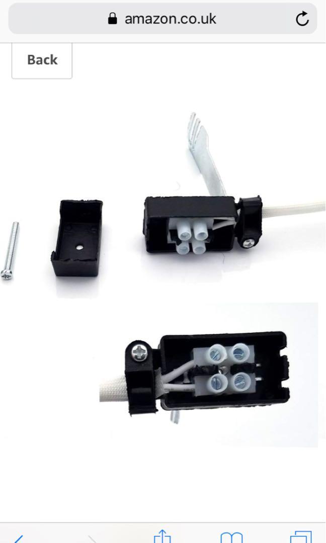 GU10 Lampholder,JRing 5Pcs GU10 Mains Downlighter Lamp Holders ...