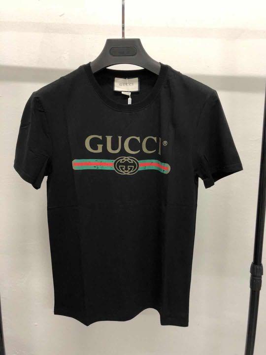 Gucci T Shirt (1-1 copy), Men's Fashion, Tops & Sets, Tshirts & Polo ...
