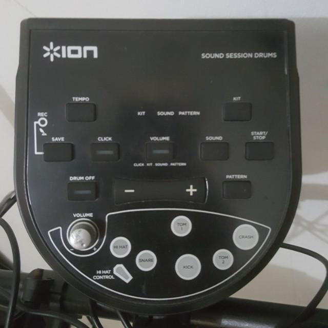 ION Electronic Drum Set, Hobbies & Toys, Music & Media, Musical ...