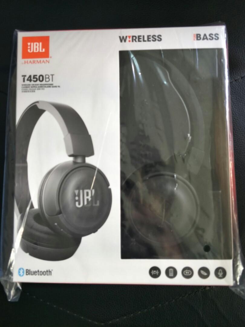 Jbl T450 Bluetooth Headphones Audio Headphones Headsets On Carousell