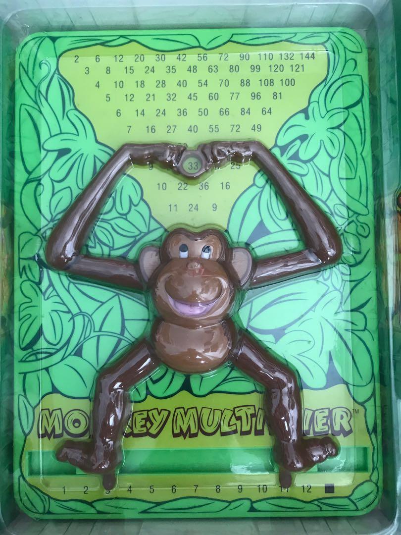 Monkey Multiplier! - A Fun Way Of Learning Multiplying!, Hobbies & Toys ...