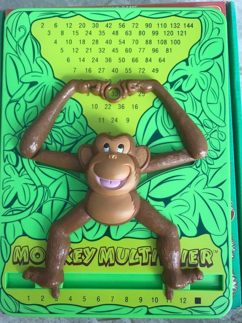 Monkey Multiplier! - A Fun Way Of Learning Multiplying!, Hobbies & Toys ...