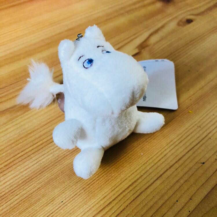 Moomin Plushie Keychain, Toys & Games, Stuffed Toys on Carousell