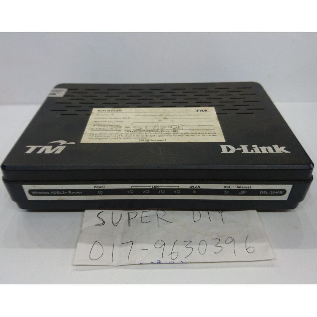 ORIGINAL TM Wireless Modem Router wifi network, Computers & Tech, Parts ...